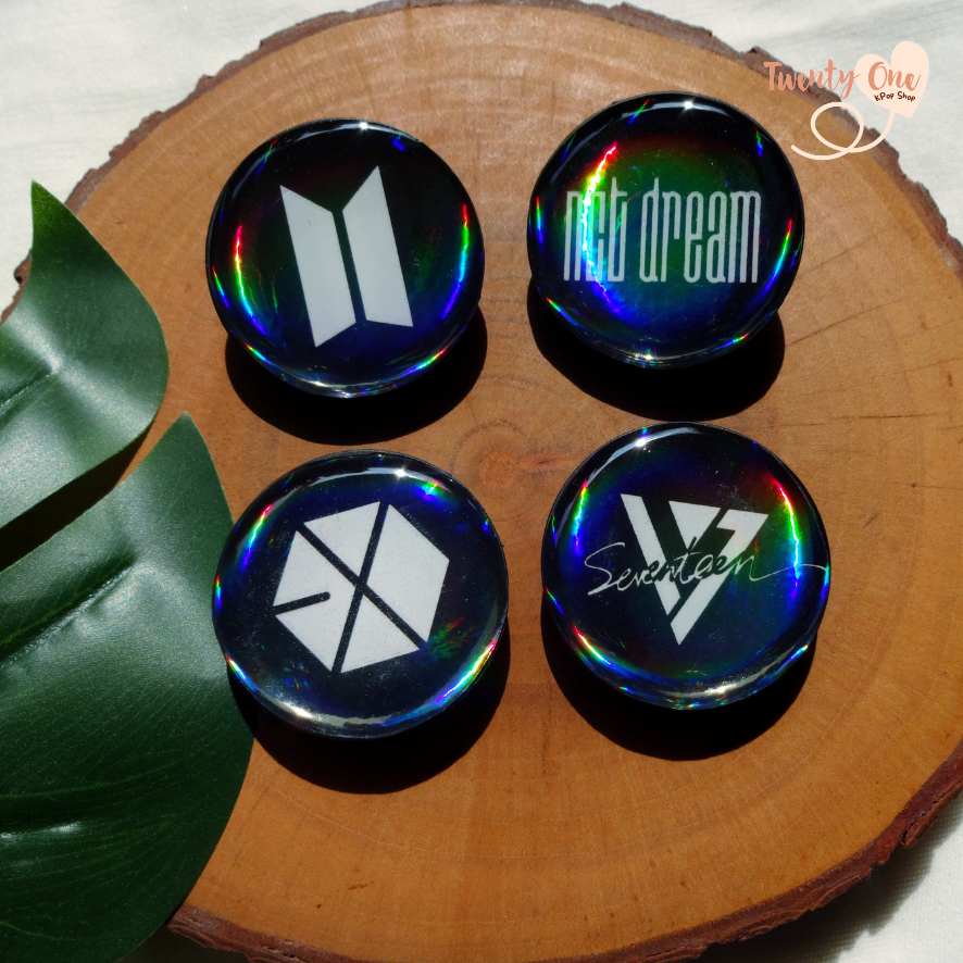 Jual Griptock Popsocket Resin Hologram KPOP BTS NCT EXO Astro Monsta X ...