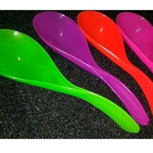 Jual Centong Entong Nasi Plastik Tebal warna warni | Shopee Indonesia