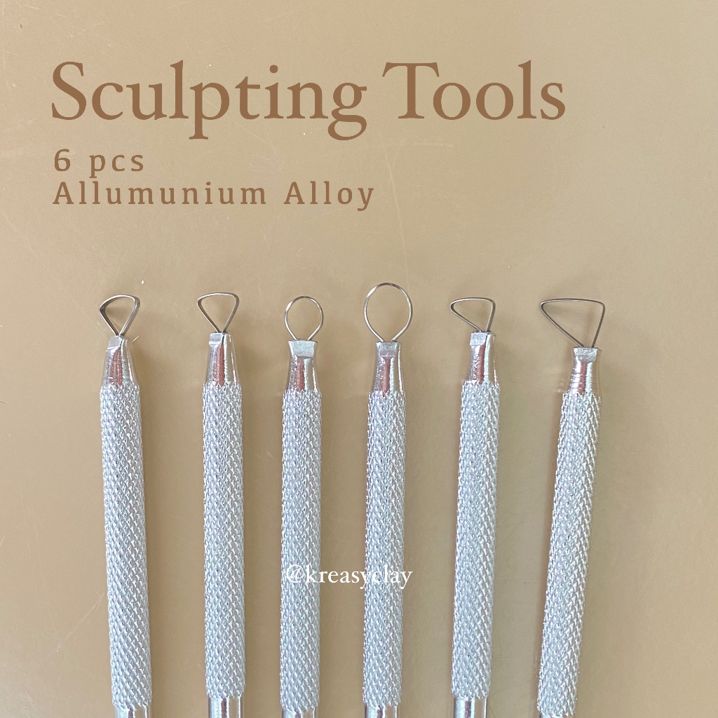Jual Sculpting Tools Clay Tanah Liat - Alat Pahat Clay Stoneware ...