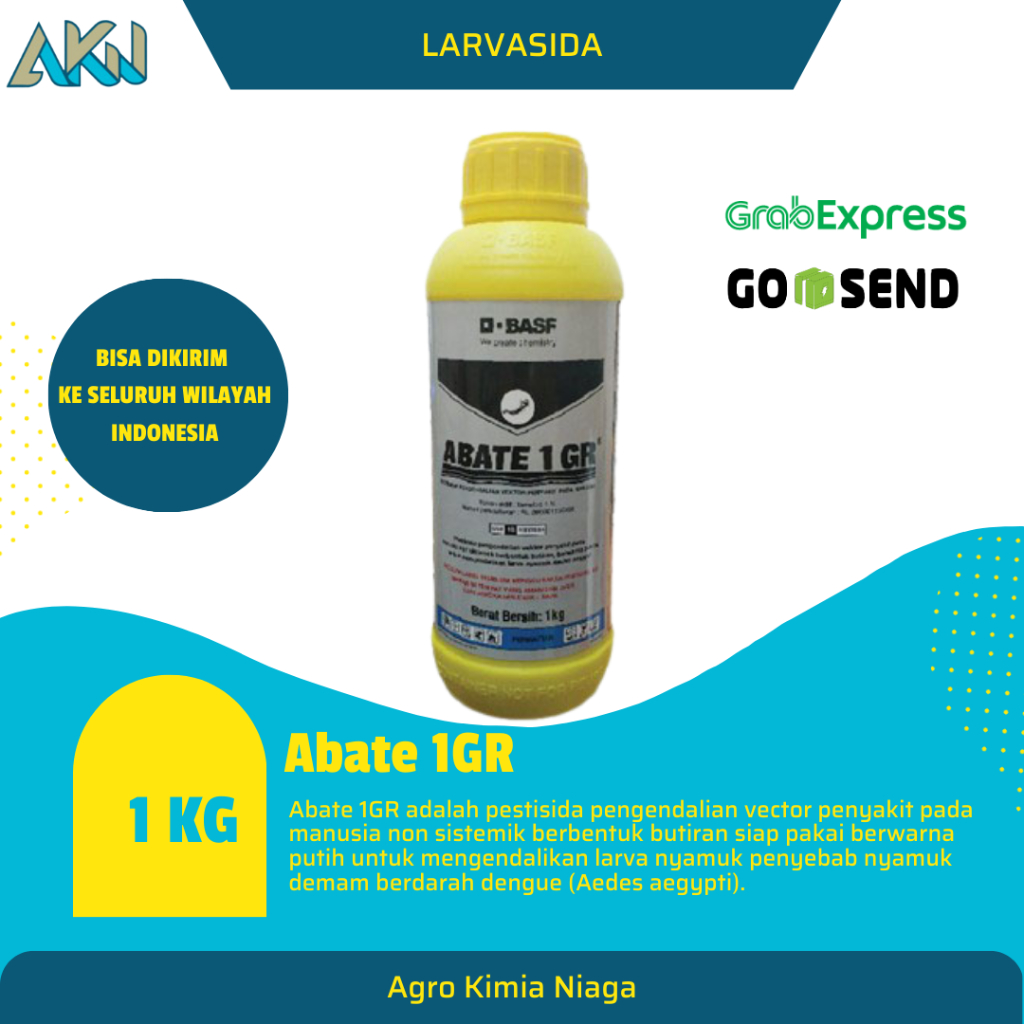 Jual Obat Jentik Nyamuk Abate 1 KG | Shopee Indonesia