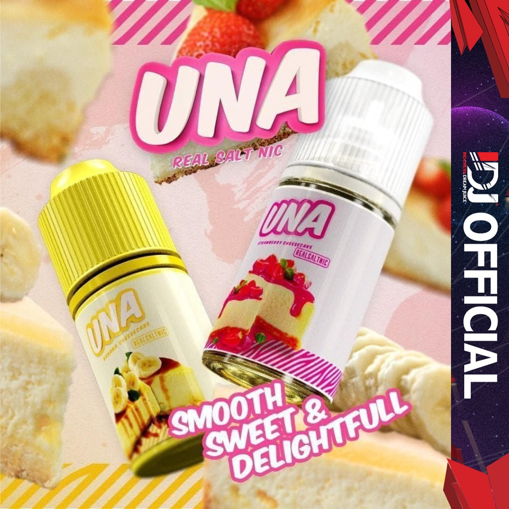 Jual [SALT] - UNA 30ML 12MG 25MG SALTNIC SERIES STRAWBERRY - BANANA ...