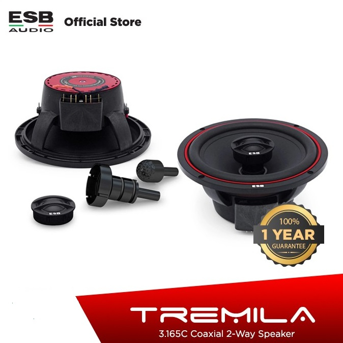 Jual Speaker mobil ESB Audio 3.165C (TREMILA) Coaxial 2 Way ORIGINAL ...