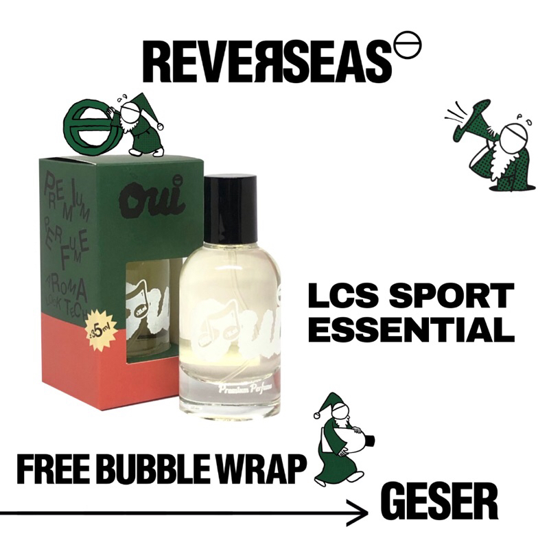 Jual Reverseas parfum - SPORT ESSENTIAL | Shopee Indonesia