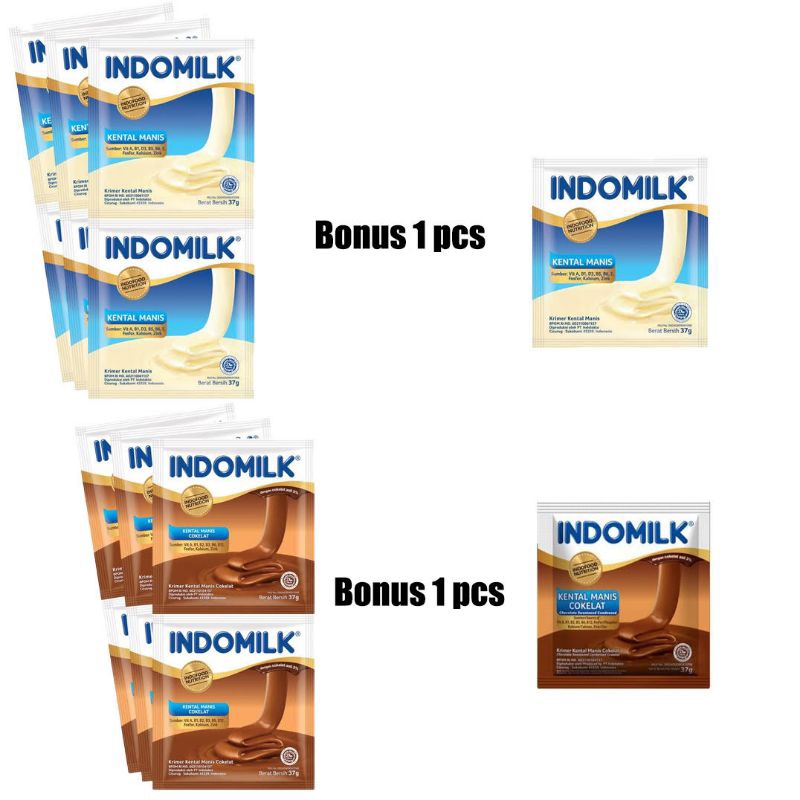 Jual Indomilk susu kental manis sachet | Shopee Indonesia