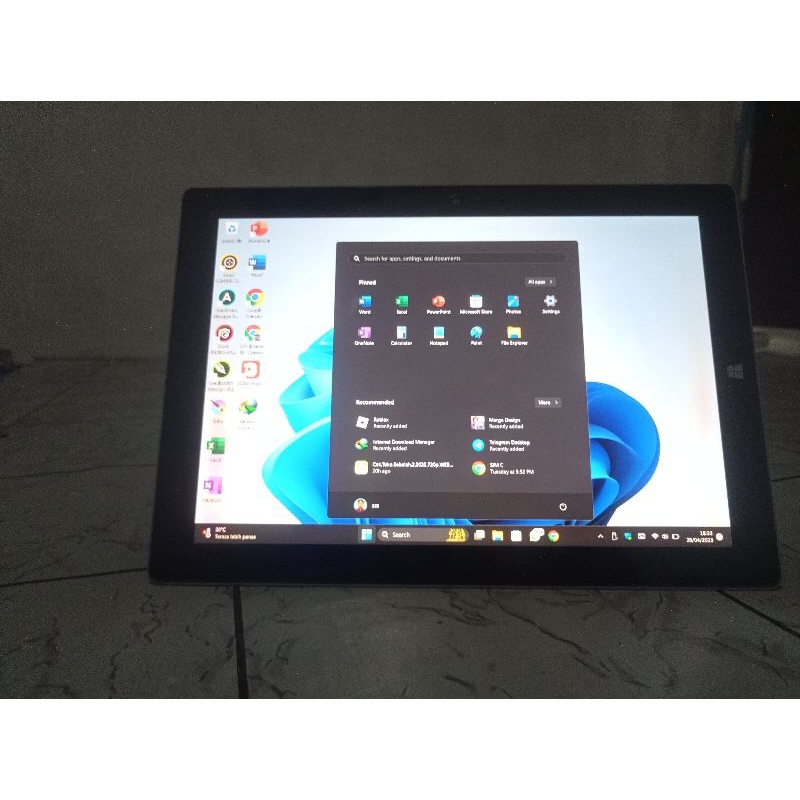 Jual (SECOND) TABLET WINDOWS MICROSOFT SURFACE 3 128GB RAM 4GB ORIGINAL ...