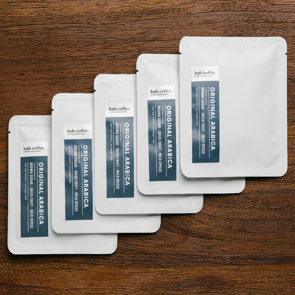 Jual Hafe Coffee Original drip bag / filter bag coffee pack (1x5 sachet ...