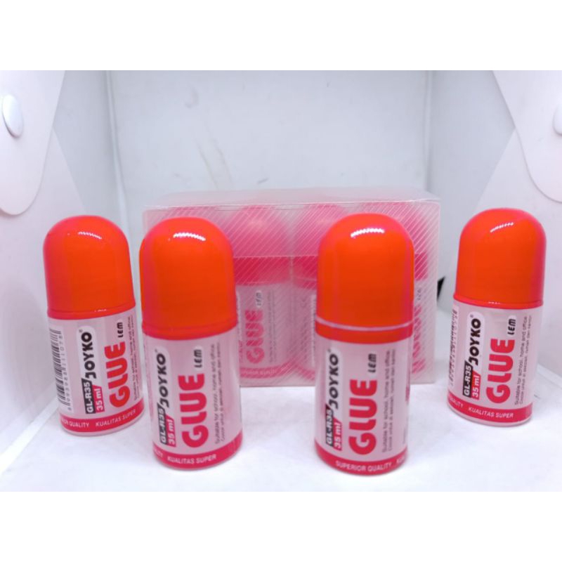Jual LEM GLUE LEM CAIR LEM KERTAS BOTOL PLASTIK MEREK JOYKO 1 PCS ...