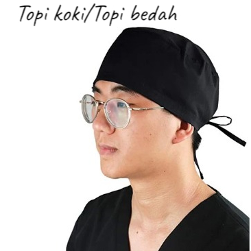Jual Topi koki / Topi bedah / Topi karyawan pabrik / Topi Pelindung ...