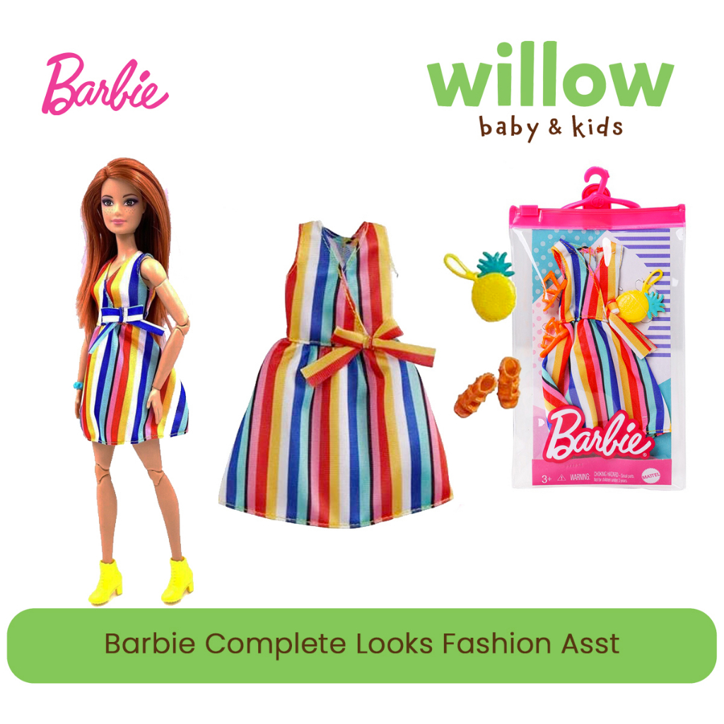 Jual Boneka Karakter - Barbie Complete Looks Fashion Asst | Shopee ...