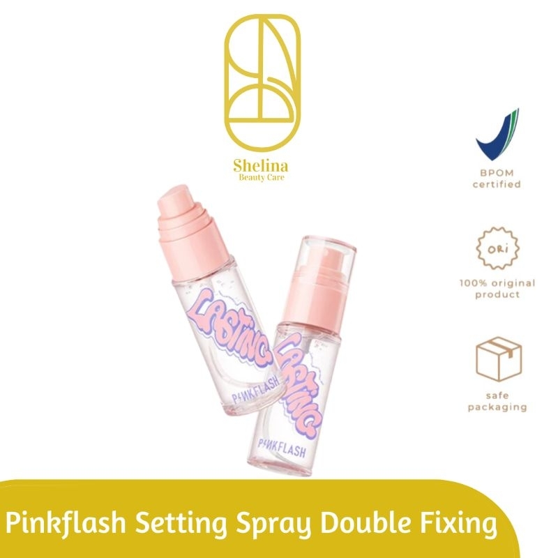 Jual Pinkflash Setting Spray Double Fixing | Shopee Indonesia