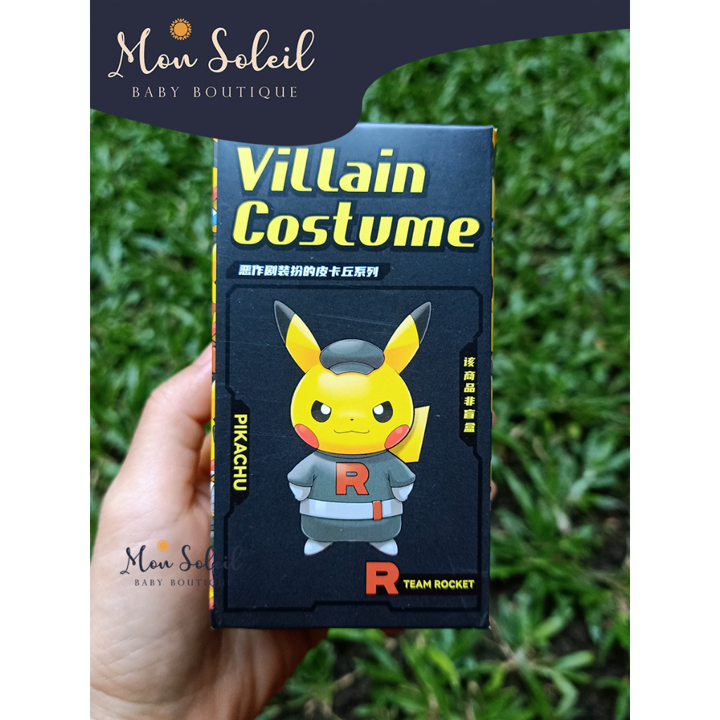 Jual Pokemon Pikachu Villain Costume Team Rocket - Pokemon | Shopee ...