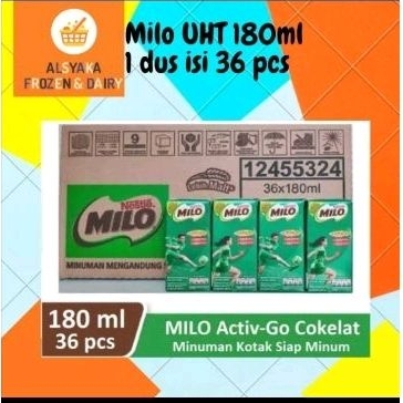Jual Milo Activ-Go UHT 180ml (Satuan) | Shopee Indonesia