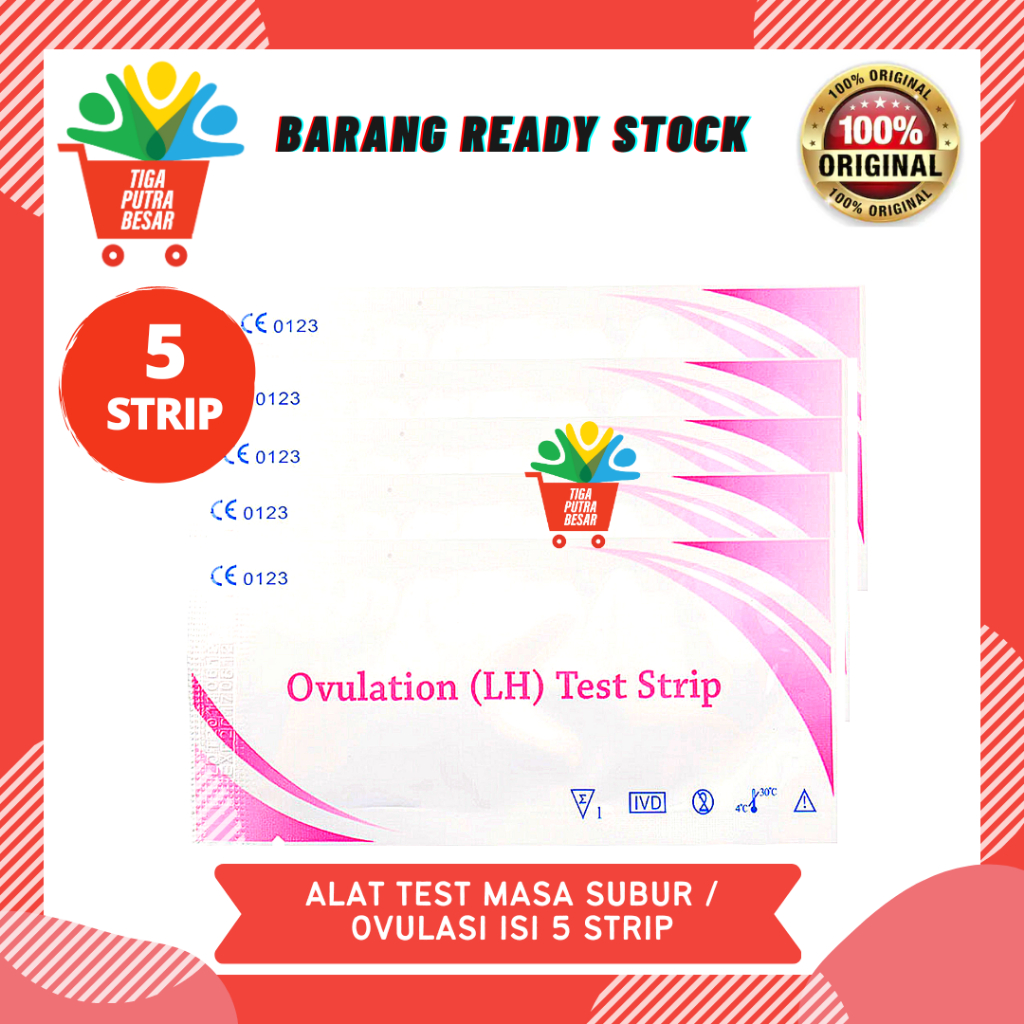 Jual 5 STRIP ALAT TES MASA SUBUR / TEST OVULASI | Shopee Indonesia