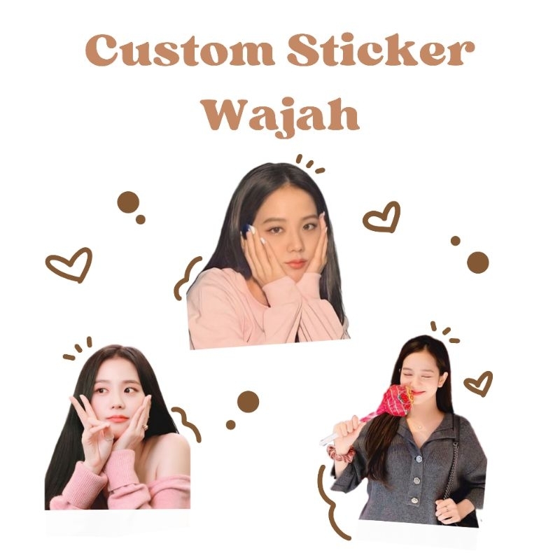Jual custom sticker wajah/badan | Shopee Indonesia