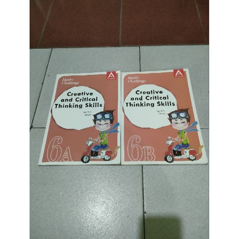 Jual buku math challenge creative and critical thinking skills 6A-6B ...