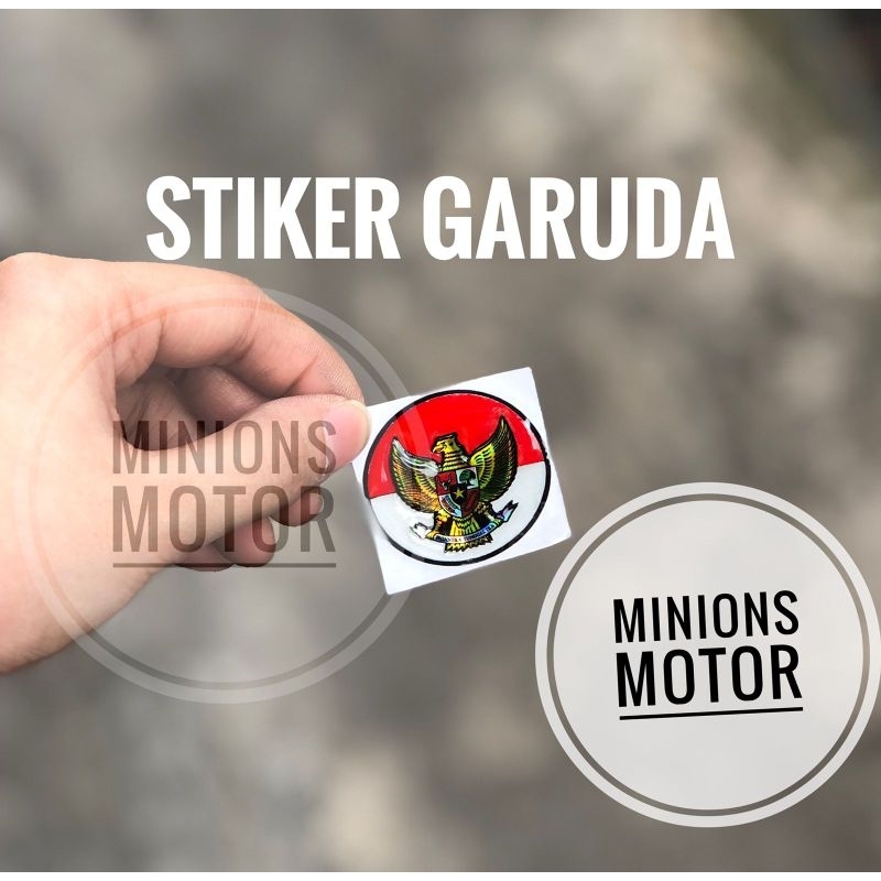 Jual Stiker bendera garuda timbul motor | Shopee Indonesia