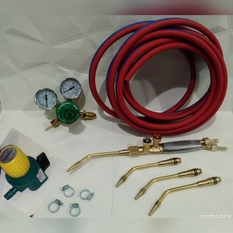 Jual Paket Blender las + 4 mata las + regulator oksigen + Regulator LPG ...