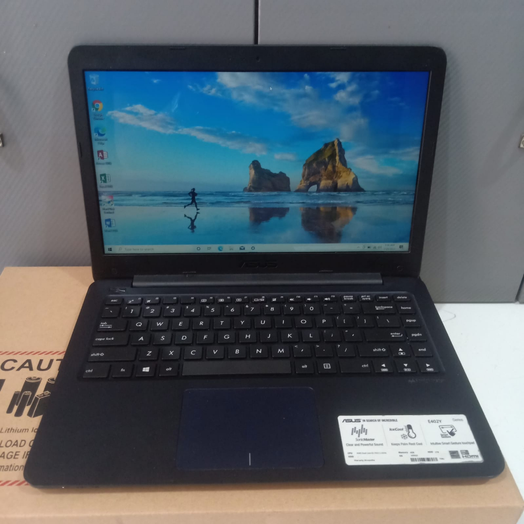 Jual Laptop Asus E402YA, Amd E2-7015, Ram 4 Gb, Ssd 128Gb, Windows 10 ...