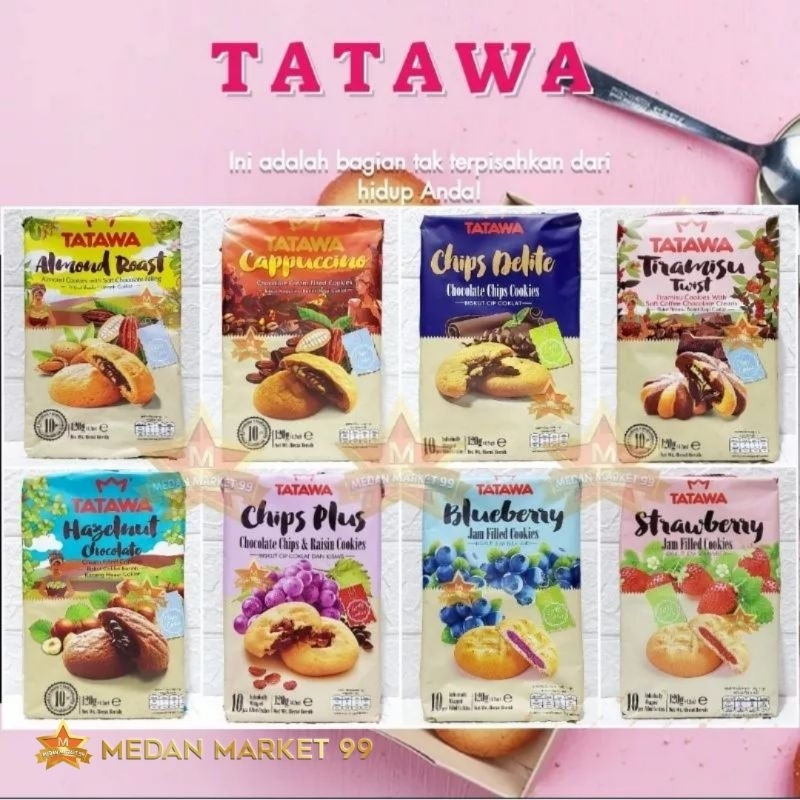 Jual BISKUIT IMPORT TATAWA MALAYSIA COOKIES ALL VARIAN | BISCUIT ...