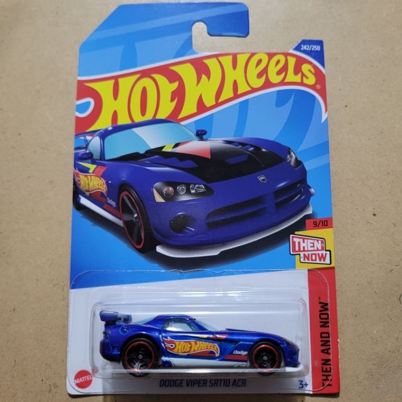 Jual HOT WHEELS DODGE VIPER SRT10 ACR / THEN AND NOW [ BLUE HW ...