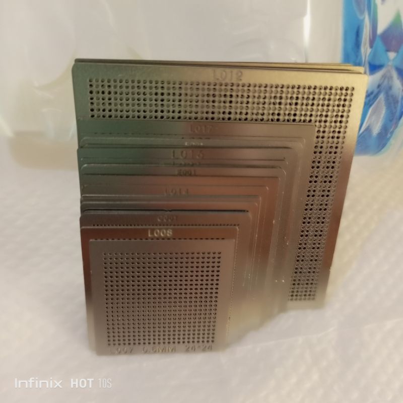 Jual PLAT STENCILS BGA REBALL REBALLING REWORK NET UNIVERSAL | Shopee ...