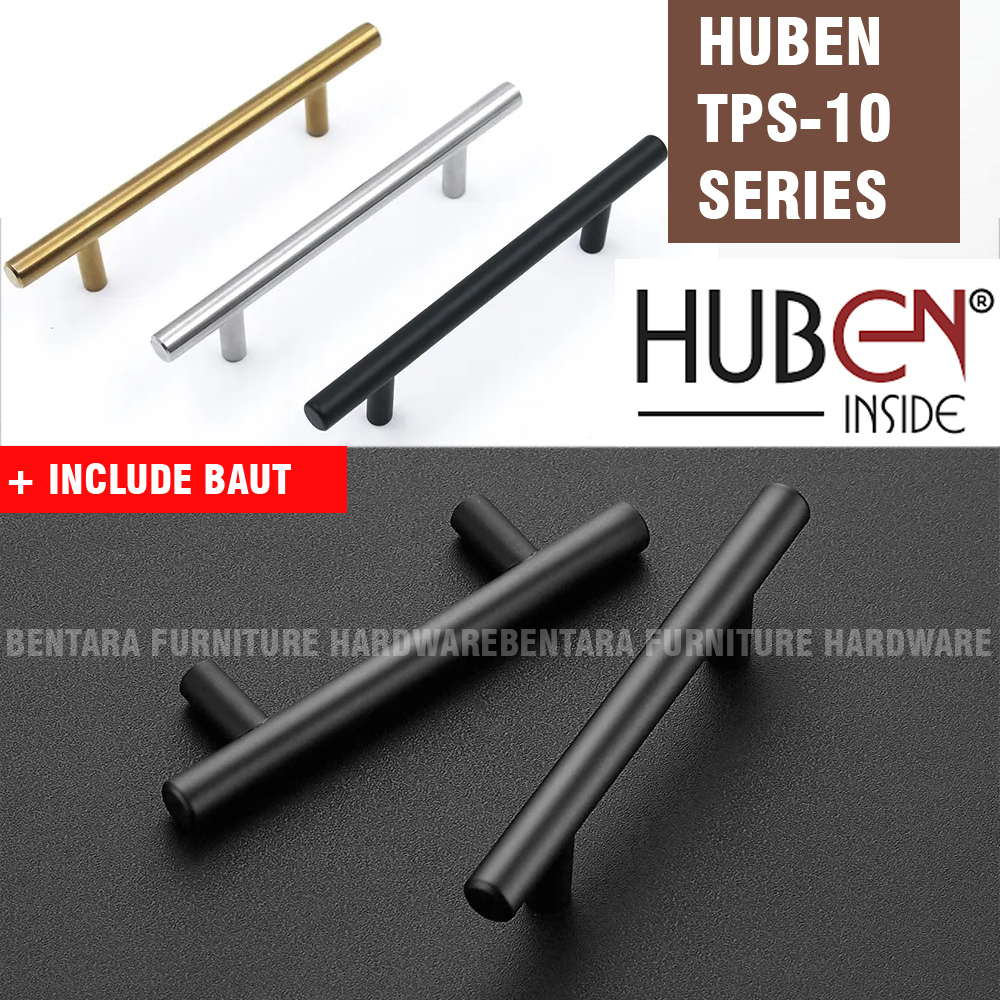 Jual Huben TPS-10 240 MM - Handle Tarikan Pipa Solid Laci Meja Lemari ...