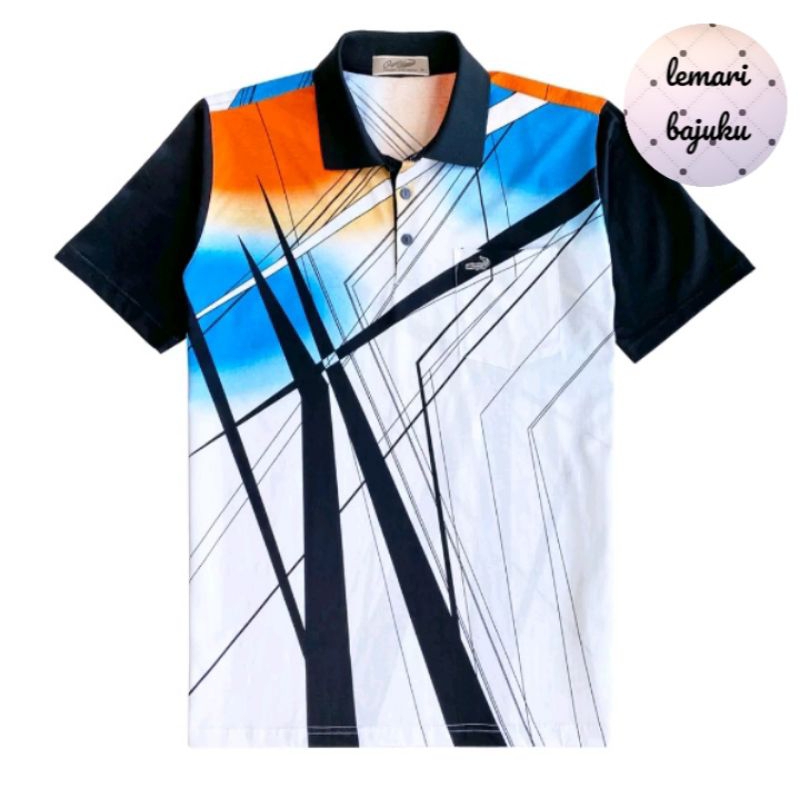 Jual Kaos Kerah Wangki Pria crocodile diamond/Platinum 100%ori 1777 ...