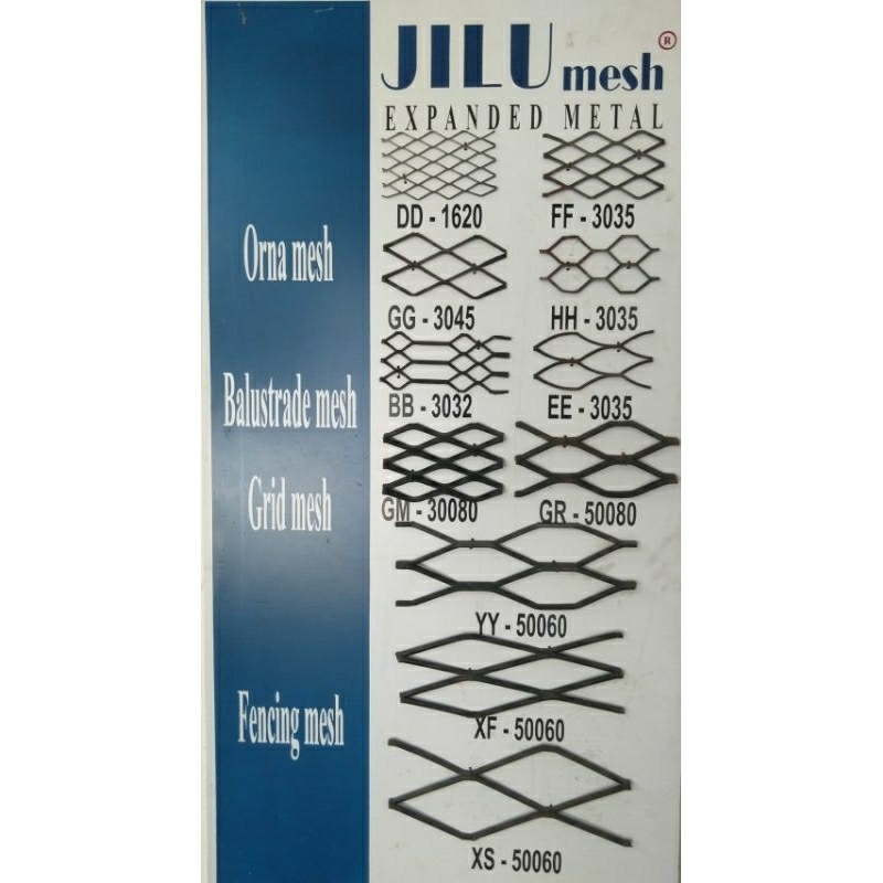 Jual Expanded Metal GR 50080 ukuran 1200X2400mm | Shopee Indonesia