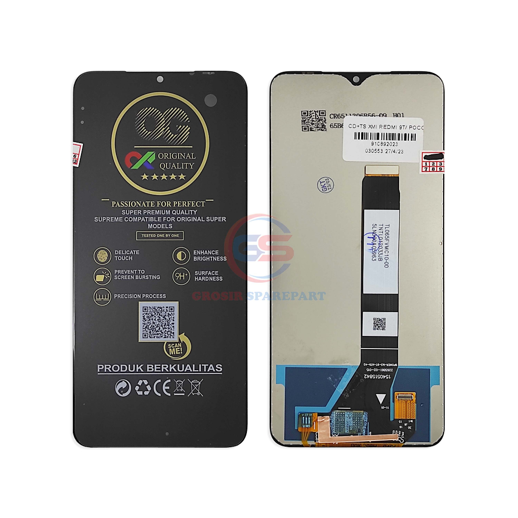 Jual LCD XIAOMI REDMI 9T / POCO M3 OG ORI SUPER FULLSET TOUCHSCREEN ...
