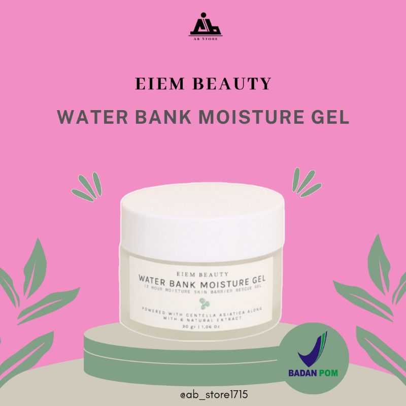 Jual Eiem Beauty Water Bank Moisturezer Gel 30g | Shopee Indonesia