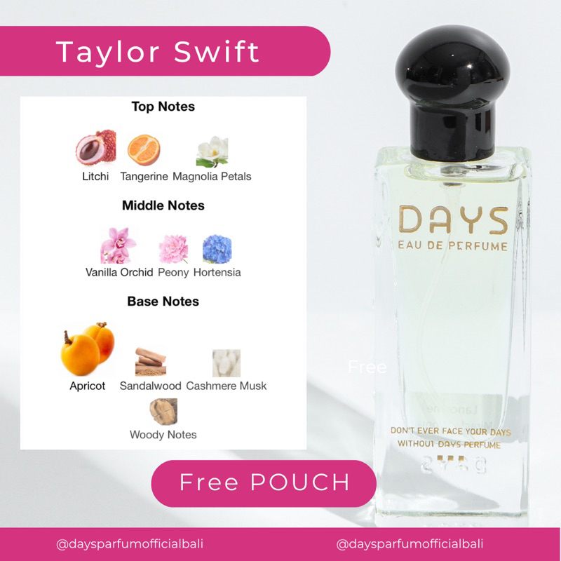 Jual T. Swift - Days Parfume - Women | Shopee Indonesia