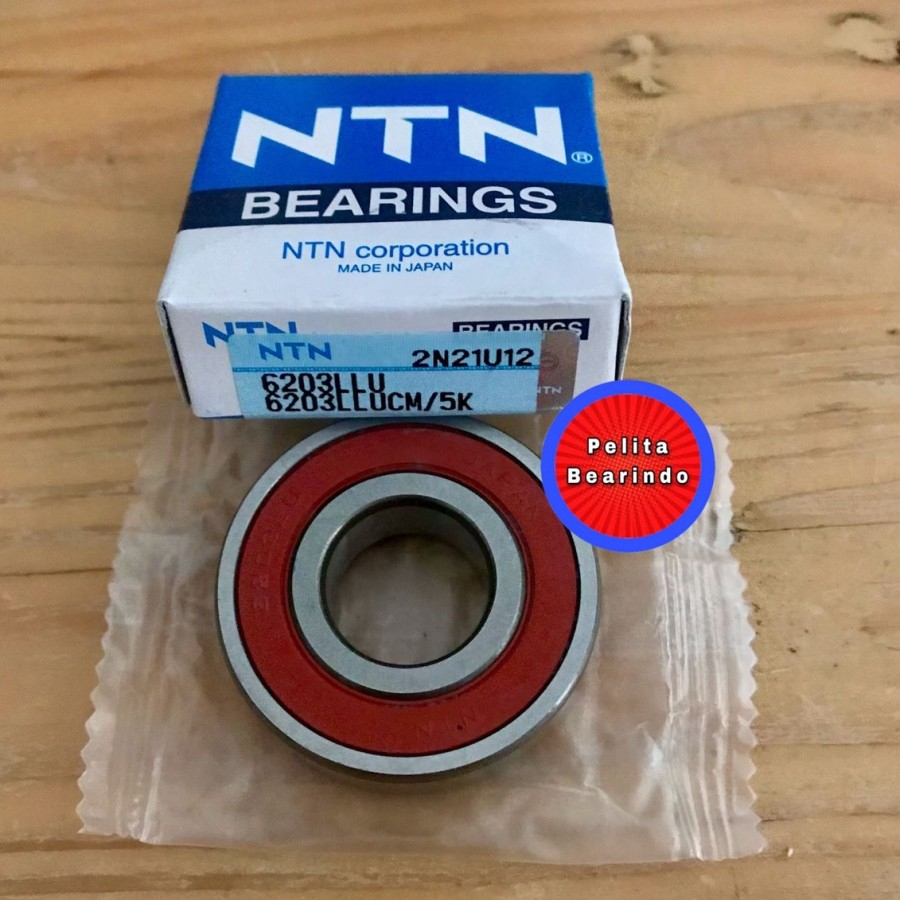 Jual BEARING 6203 LLU NT 6203LLU TUTUP KARET 2RS | Shopee Indonesia