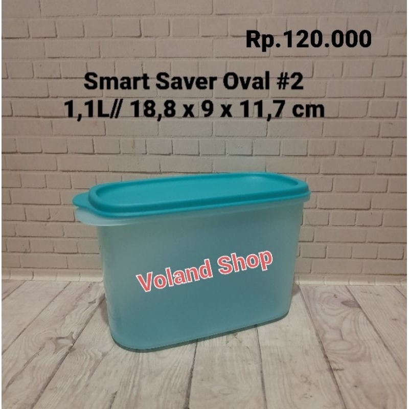 Jual Tupperware MM Oval & Smart Saver Oval 1,2,3 hemat 40% | Shopee ...