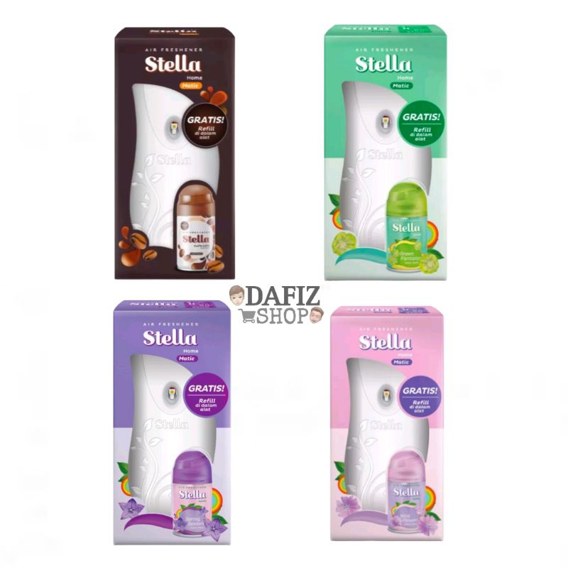 Jual STELLA MATIC BOX SET ALAT + REFILL (FREE BATERAI 2 PCS) | Shopee ...