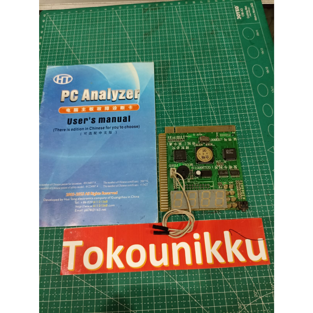 Jual PCI PC Analyzer Card Motherboard Diagnostic Test Card | Shopee ...