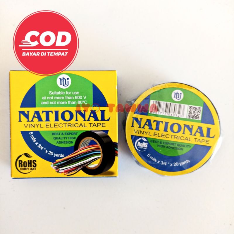 Jual Isolasi listrik lem national | Shopee Indonesia