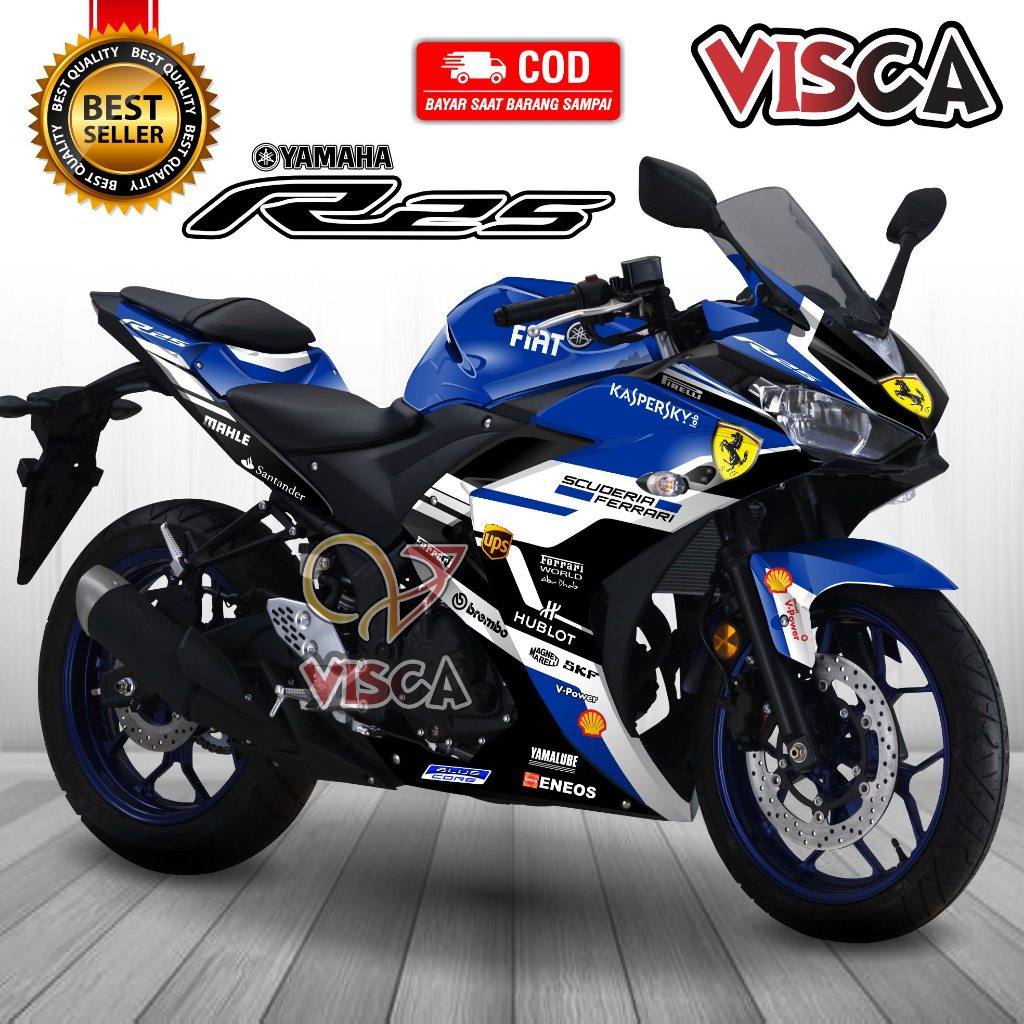 Jual Decal R25 Full Body Decal Yamaha R25 Old Stiker R25 Full Body ...