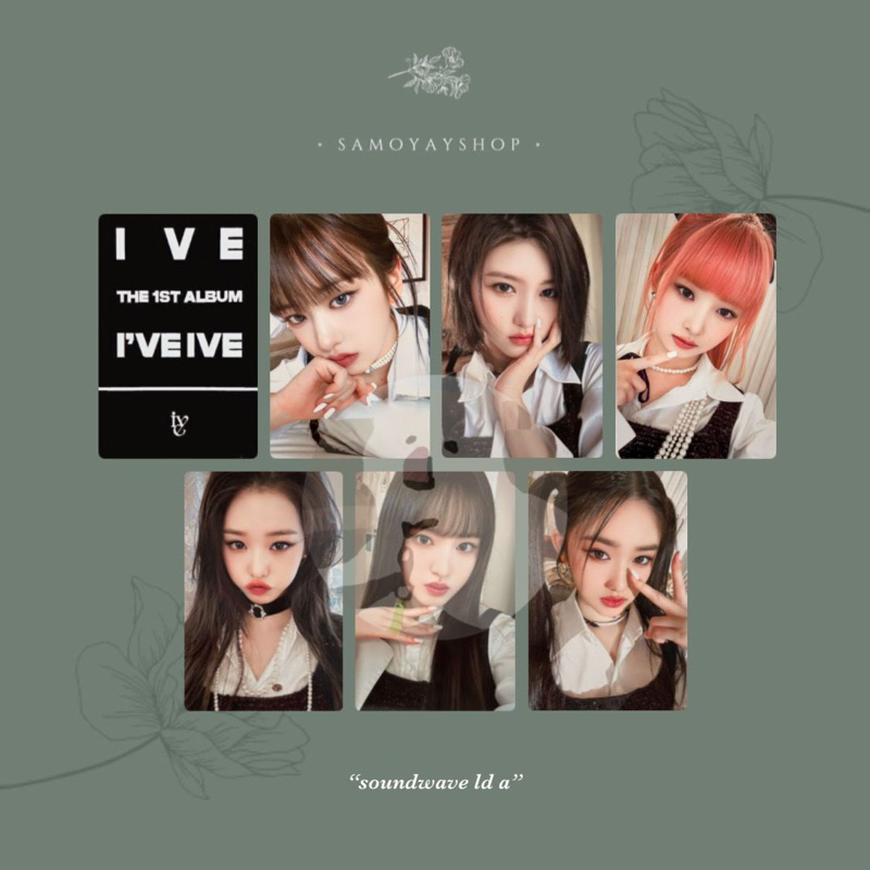 Jual Photocard Unofficial Ive I've Version 1 2 3 Jewel Case Pre-Order Benefit Pob Mmt Namil ...