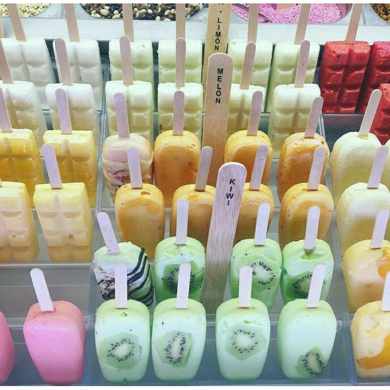 Jual Stick es krim coklat Pudding lolipop stick kayu | Shopee Indonesia
