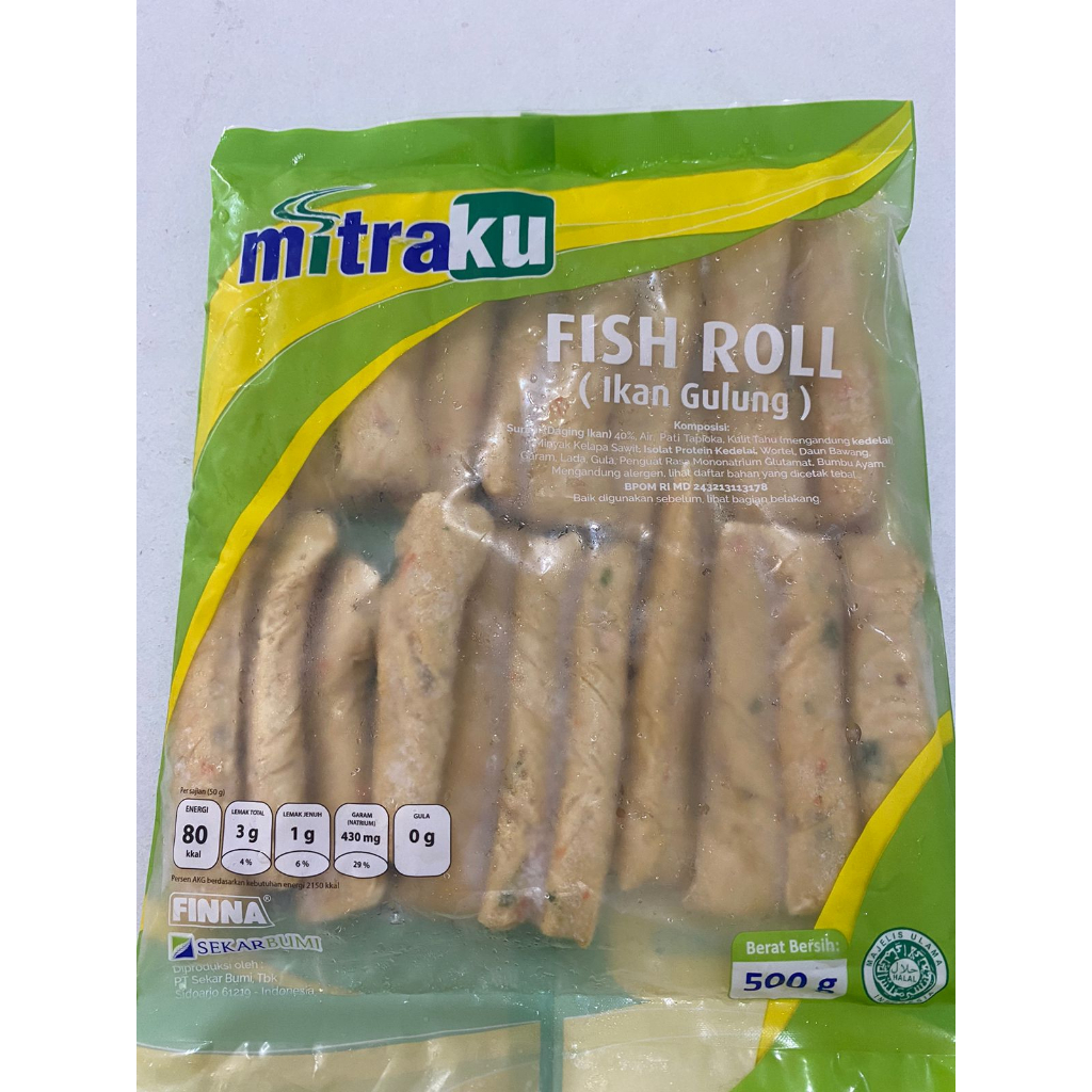 Jual Mitraku Fish Roll 500 gram | Shopee Indonesia