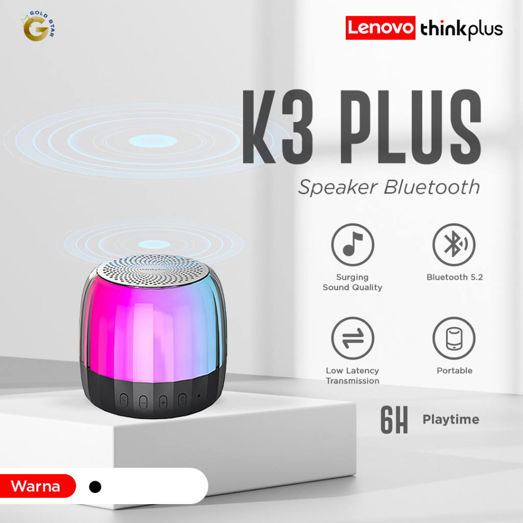 Jual Thinkplus Lenovo - Speaker - K3 Plus Portable Speaker | HiFi ...
