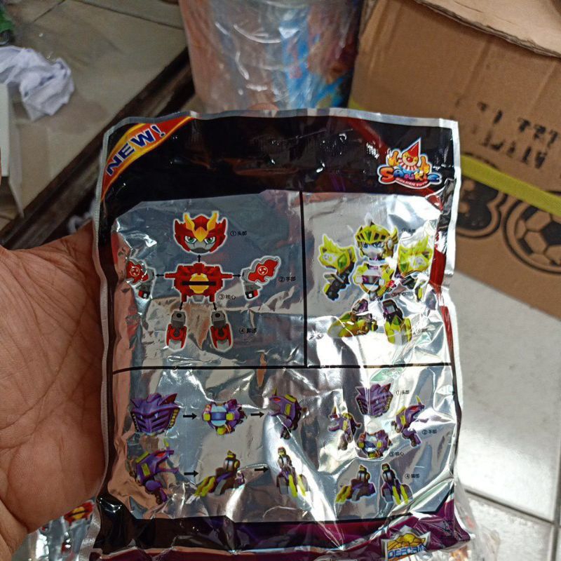 Jual santo besar mainan robot rakit 1 pak isi 20 pcs | Shopee Indonesia