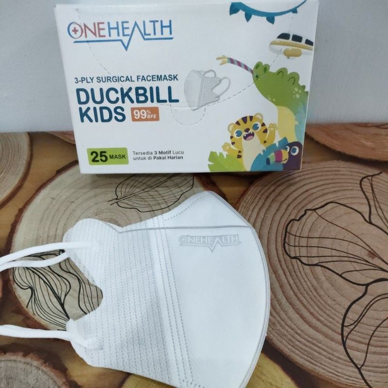 Jual ONEHEALTH MASKER SURGICAL | DUCKBILL KIDS 3 PLY SURGICAL | Shopee ...