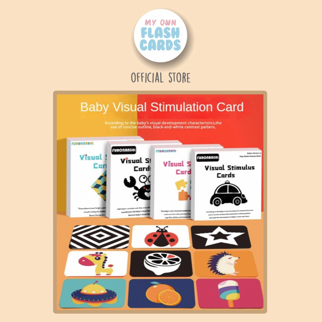 Jual Visual Stimulus Card - Kartu Pintar Stimulasi Bayi dan Anak ...