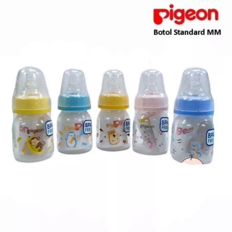Jual Pigeon Botol PP 50ml MM Standard Neck BPA free / botol dot 50ml ...