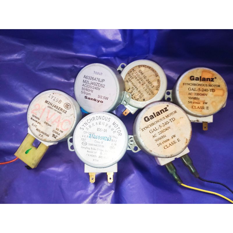 Jual Motor Synchronus / Dinamo Motor Rotary Swing 2,5-6 Rpm | Shopee ...