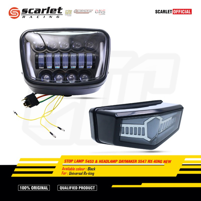 Jual LTC - Headlamp Lampu Depan LED 5547 Stop Lamp 5453 Set RX KING New ...
