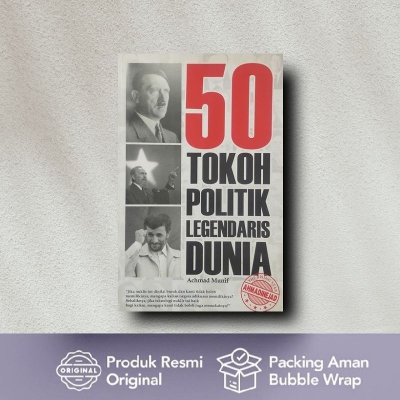 Jual Buku 50 Tokoh Politik Legendaris Dunia Shopee Indonesia