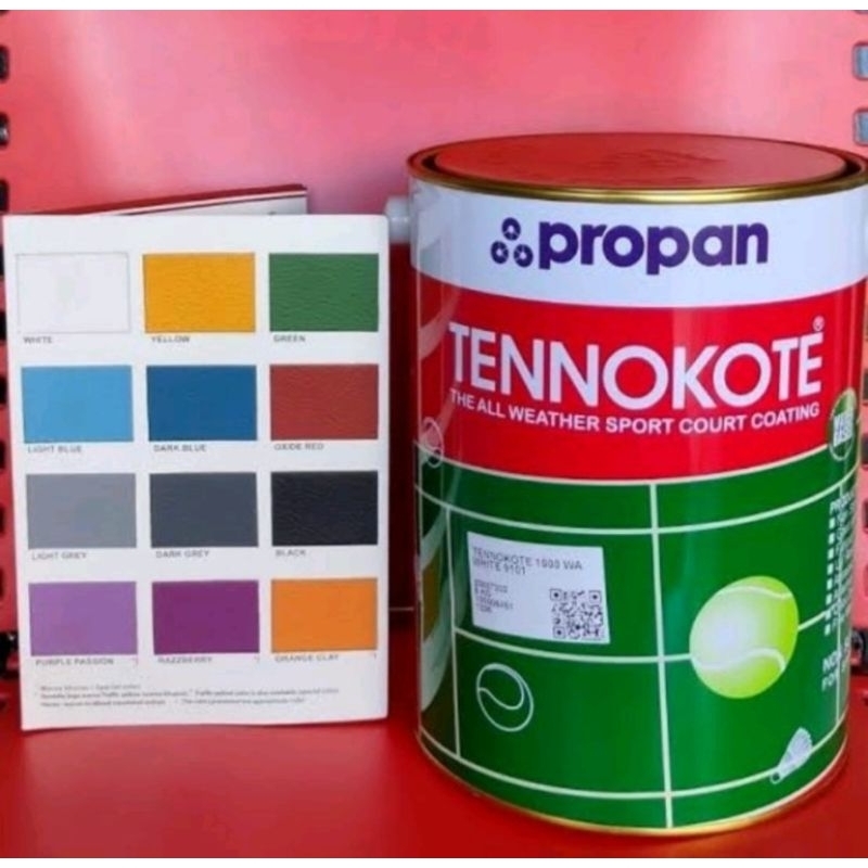 Jual PROPAN TENNOKOTE 5KG WARNA KHUSUS CAT LAPANGAN | Shopee Indonesia