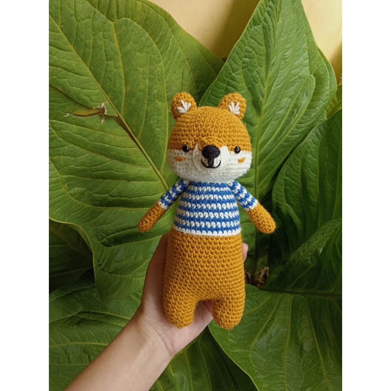 Jual boneka rajut tupai/amigurumi crochet | Shopee Indonesia